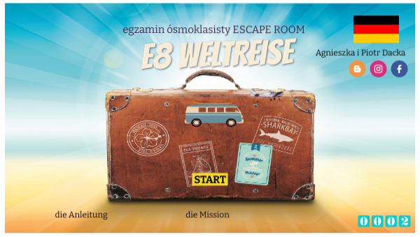 E8 Weltreise Escape Room | Genially