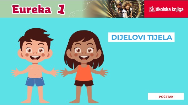 DIJELOVI TIJELA | Genially