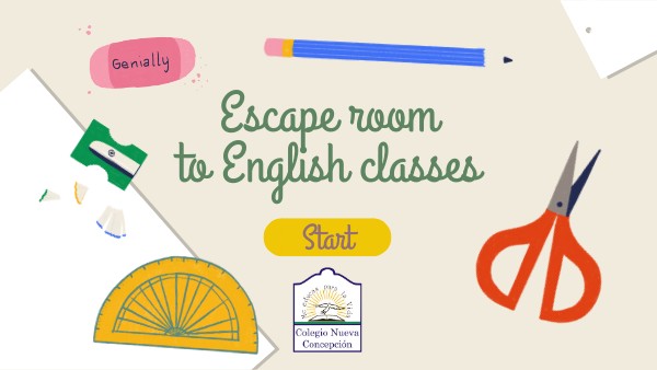 ESCAPE ROOM ENGLISH CNC 2024 | Genially