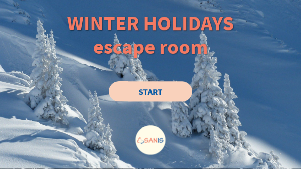 winter holidays escape room | Genially