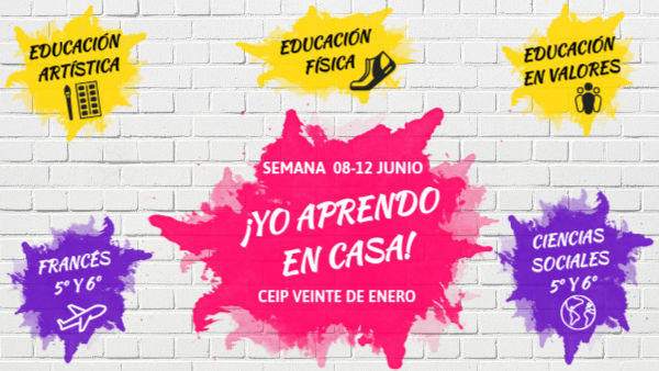 YO APRENDO EN CASA. 08-12 JUNIO | Genially