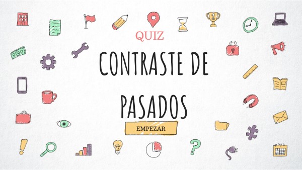 Contraste de pasados