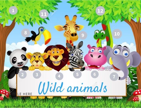 Wild animals | Genially