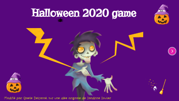 Halloween 2020 interactive game | Genially