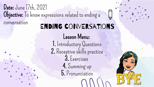 4m Ending Conversations | Genially