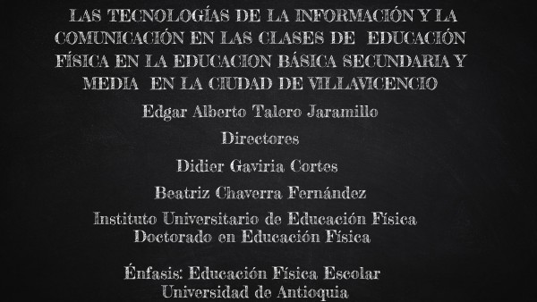 PRESENTACIÓN TIZA Y PIZARRA | Genially