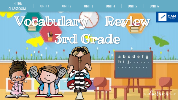 3rd Grade VOCABULARY REVIEW | Genially