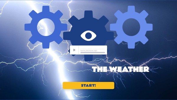 Memory game - The weather | Genially