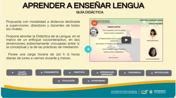 Aprender a enseñar Lengua