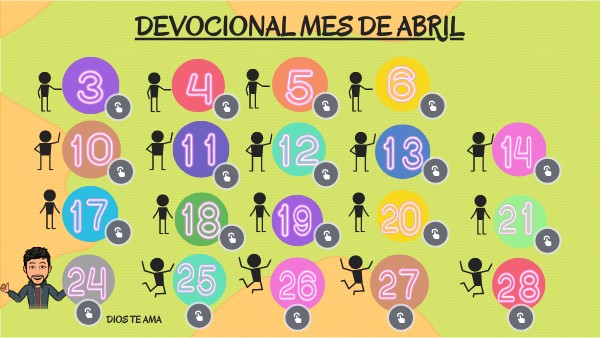 Devocional Abril. | Genially
