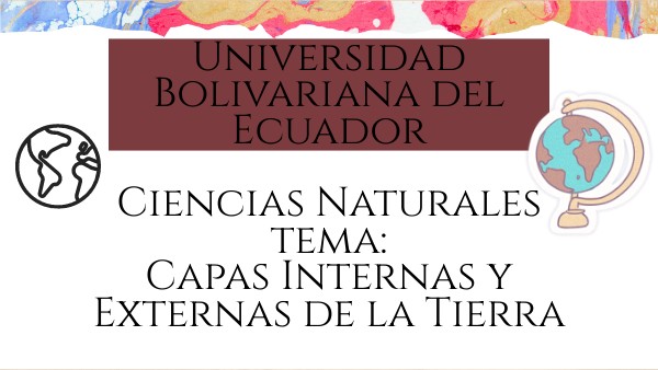Capas Internas y Externas de la Tierra | Genially