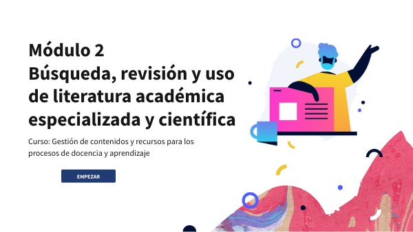 Búsqueda, revisión y uso de literatura académica especializada | Genially