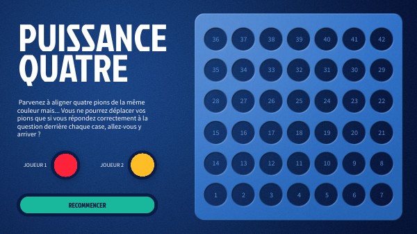 Puissance 4/ Co inter de français