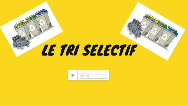 TRI SELECTIF | Genially