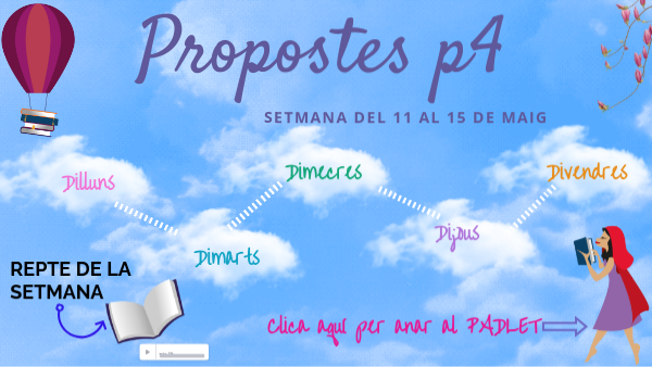 P4 SETMANA DE L'11 AL 15 MAIG | Genially