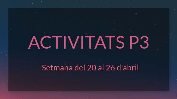 P3 20-26 ABRIL | Genially