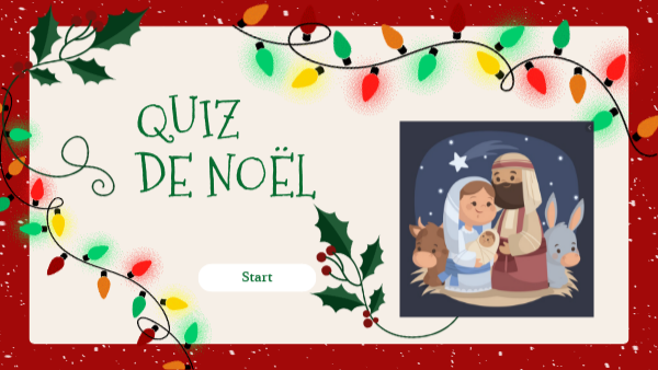 Le quizz de Noël | Genially