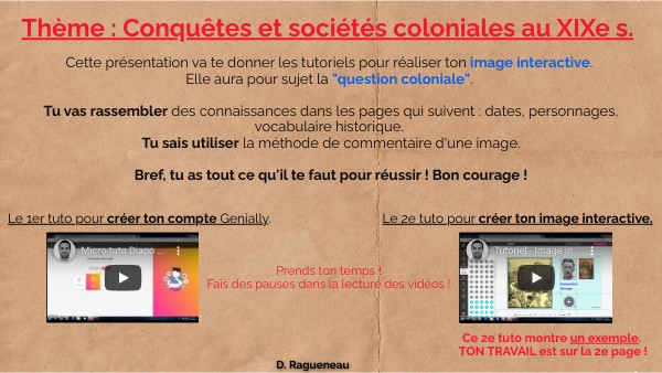 4es : La colonisation | Genially