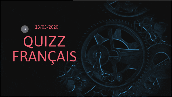Quizz français