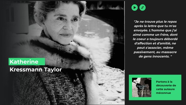 Biographie de Kressmann Taylor