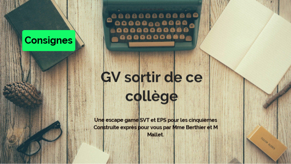 5e_GV sortir de ce collège | Genially