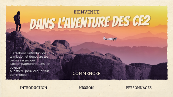 Escape Game CE2 | Genially