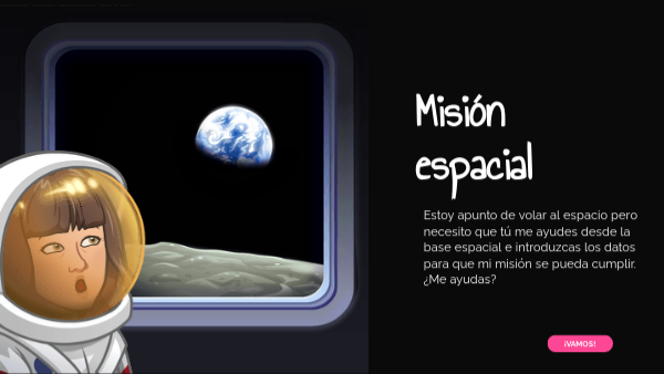 Misión espacial | Genially