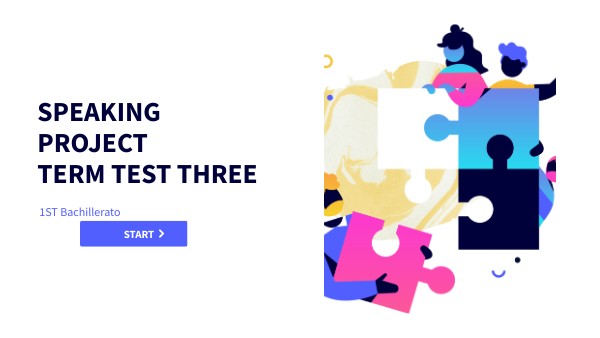 1st BACHILLERATO. THIRD TERM PROJECT