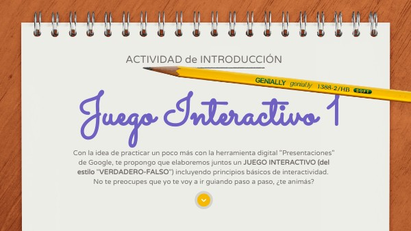Juego Interactivo V/F 1 | Genially