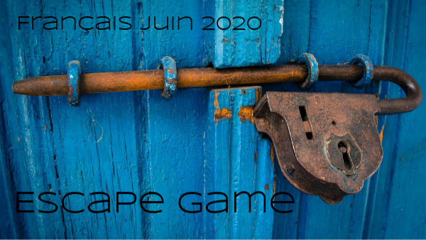Escape Game français CE2 | Genially