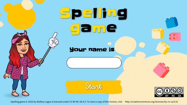 Spelling game | Genially