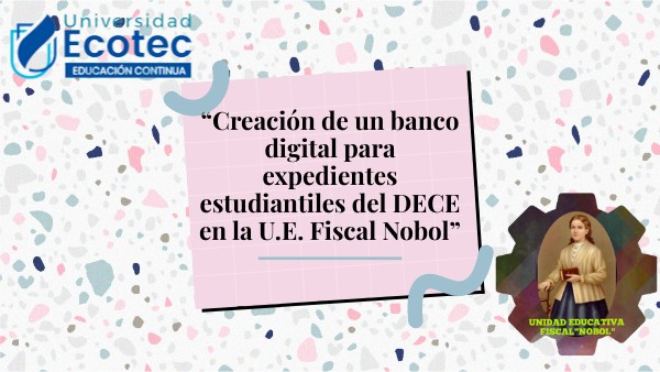 Creación de un banco digital DECE