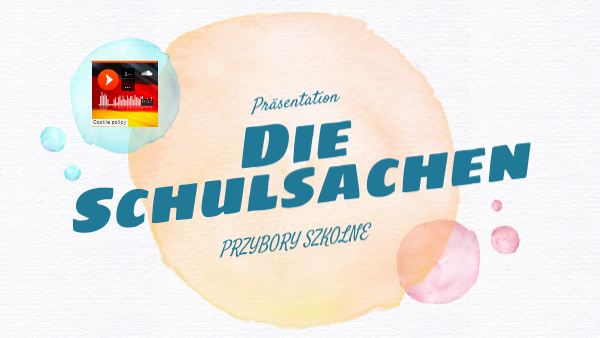Schulsachen | Genially