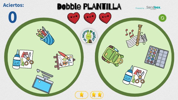 Plantilla DOBBLE | Genially