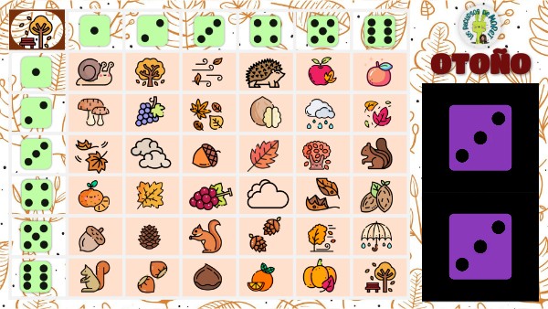 Tablero Vocabulario OTOÑO | Genially