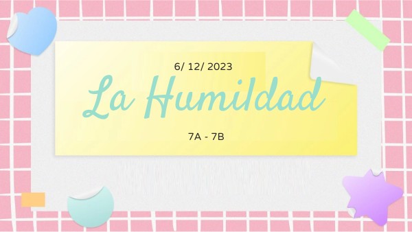 La Humildad
