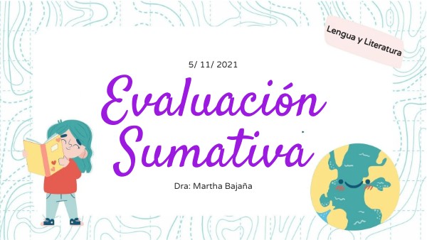 Evaluación Sumativa | Genially