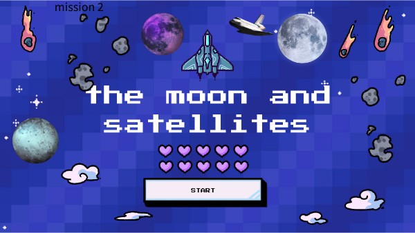 Mission 2 moons and satellites
