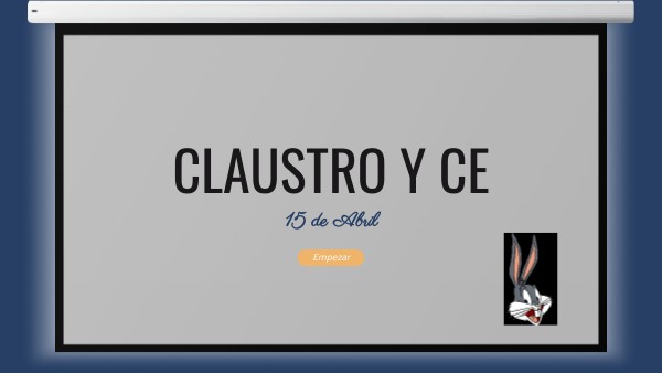 Claustro Abril 24 | Genially