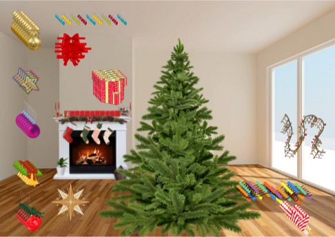 Decorating a tree | Genially