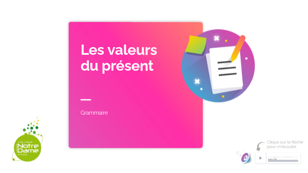les valeurs du présent | Genially