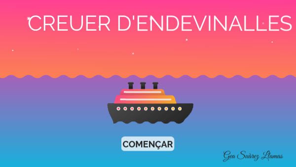 Creuer d'endevinalles | Genially