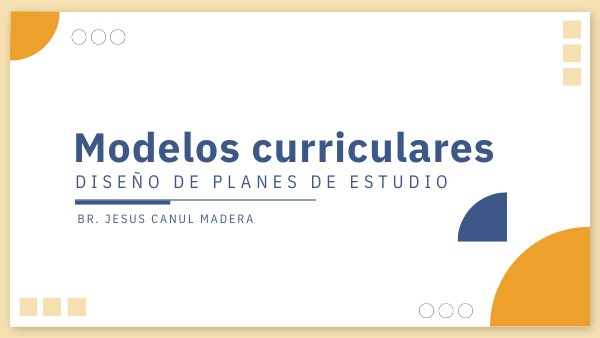 Modelos curriculares | Genially