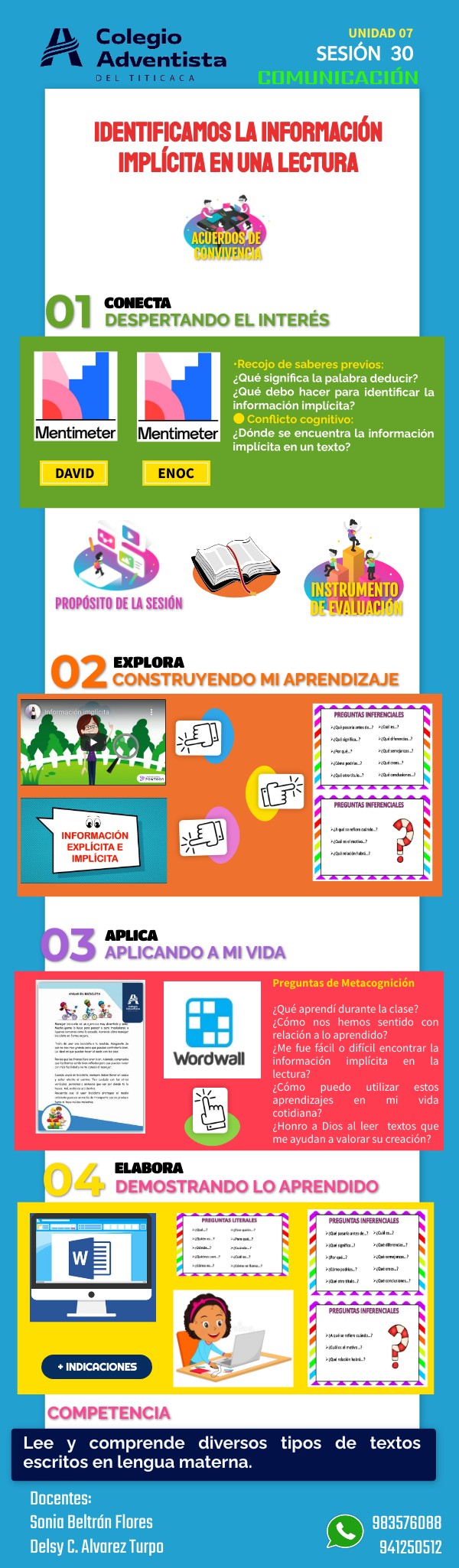 COMUNICACIÓN-SESIÓN 30 - Información implícita