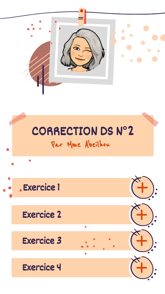 4e Correction DS n°2