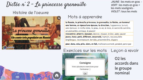 2- la princesse grenouille | Genially
