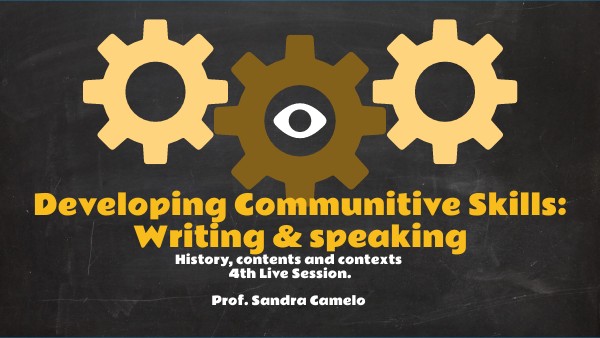 4th Session History, contents and contexts | Genially