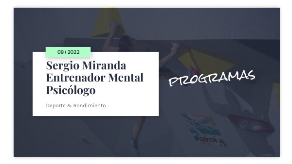 PROGRAMAS2- SERGIO MIRANDA