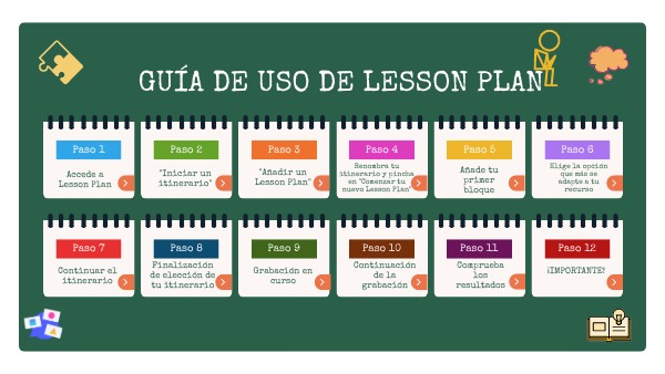 Lesson plan | Genially