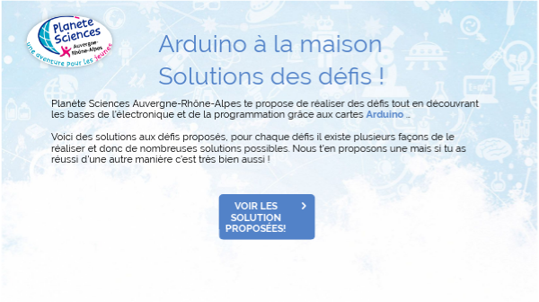 Arduino à la maison solution du mardi | Genially